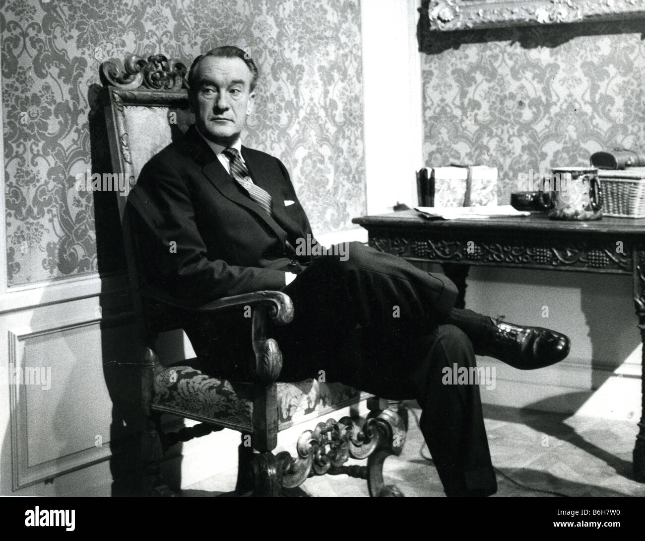 GEORGE SANDERS UK film actor Stock Photo - Alamy