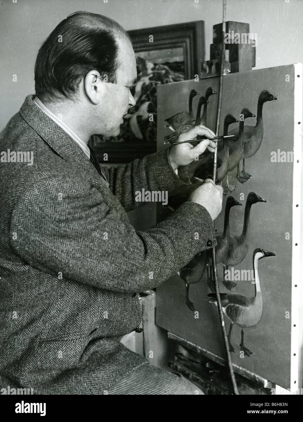 Peter scott painting hi-res stock photography and images - Alamy