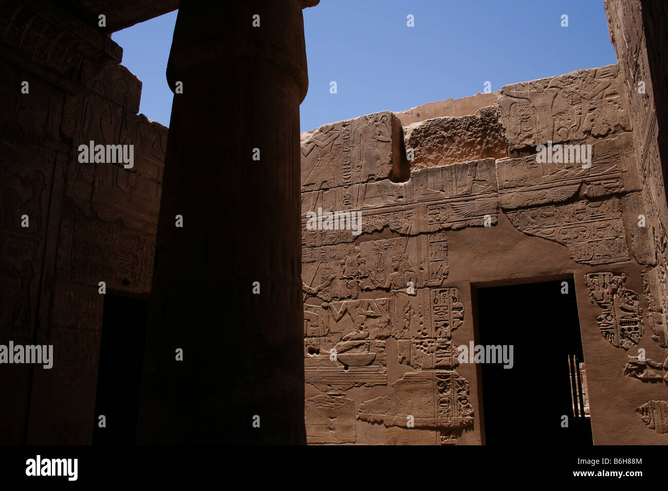 Temple of king Seti I the father of Rameses II 19th dynasty, ruled 1318 ...