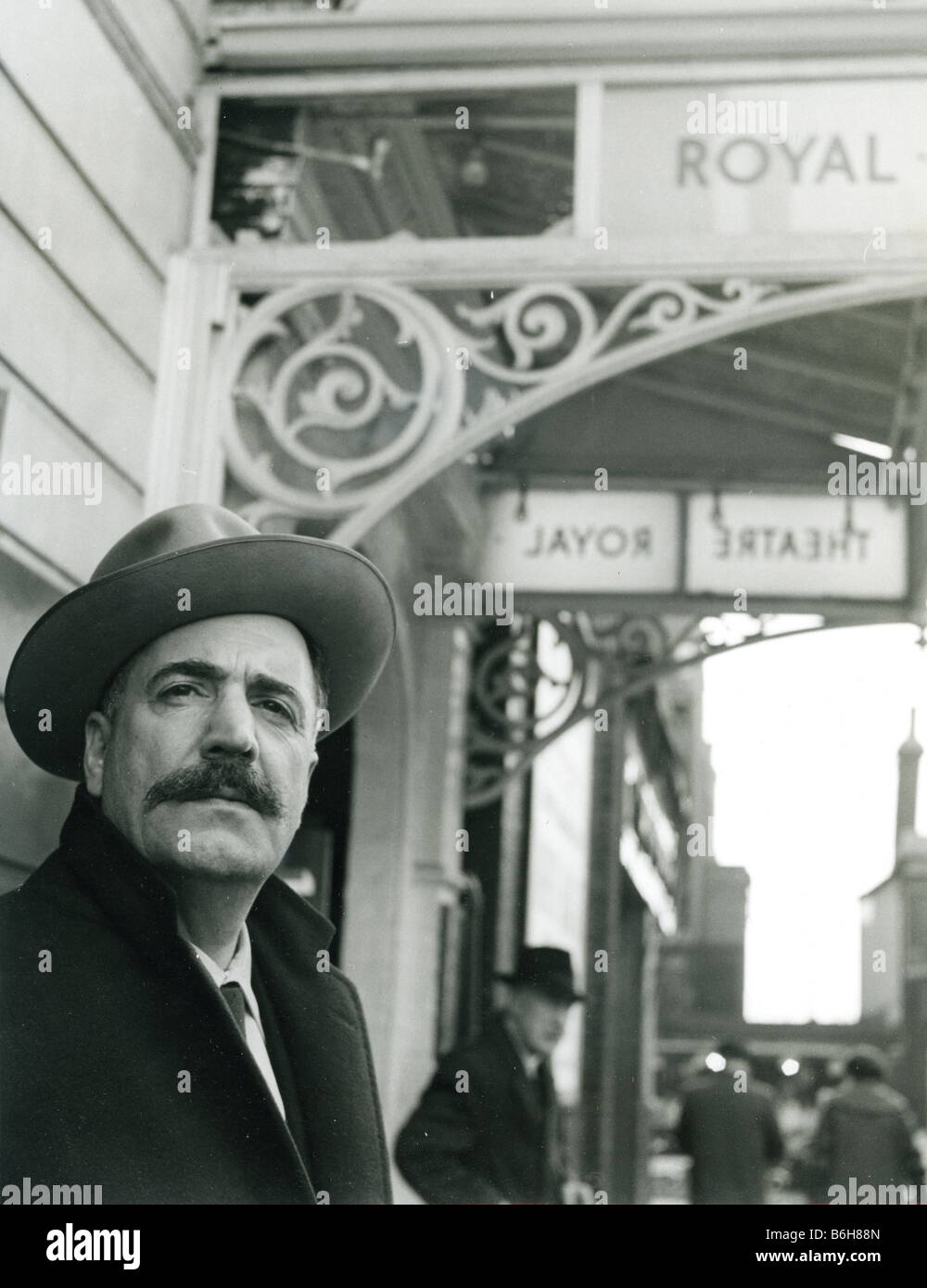WILLIAM SAROYAN US playwright and novelist at the Royal Court Theatre ...