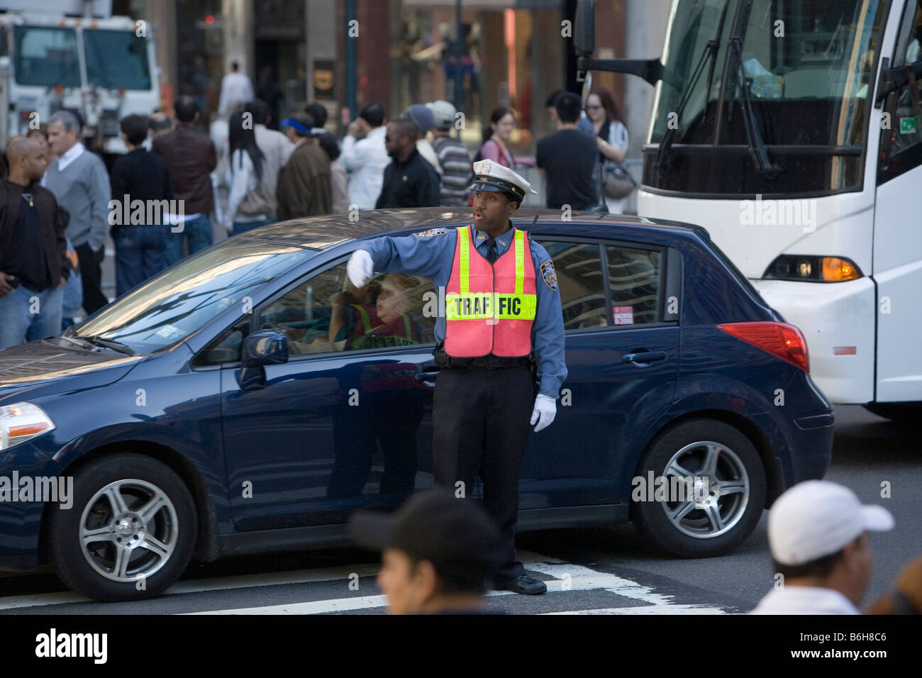 Traffic policeman at work hi-res stock photography and images - Alamy