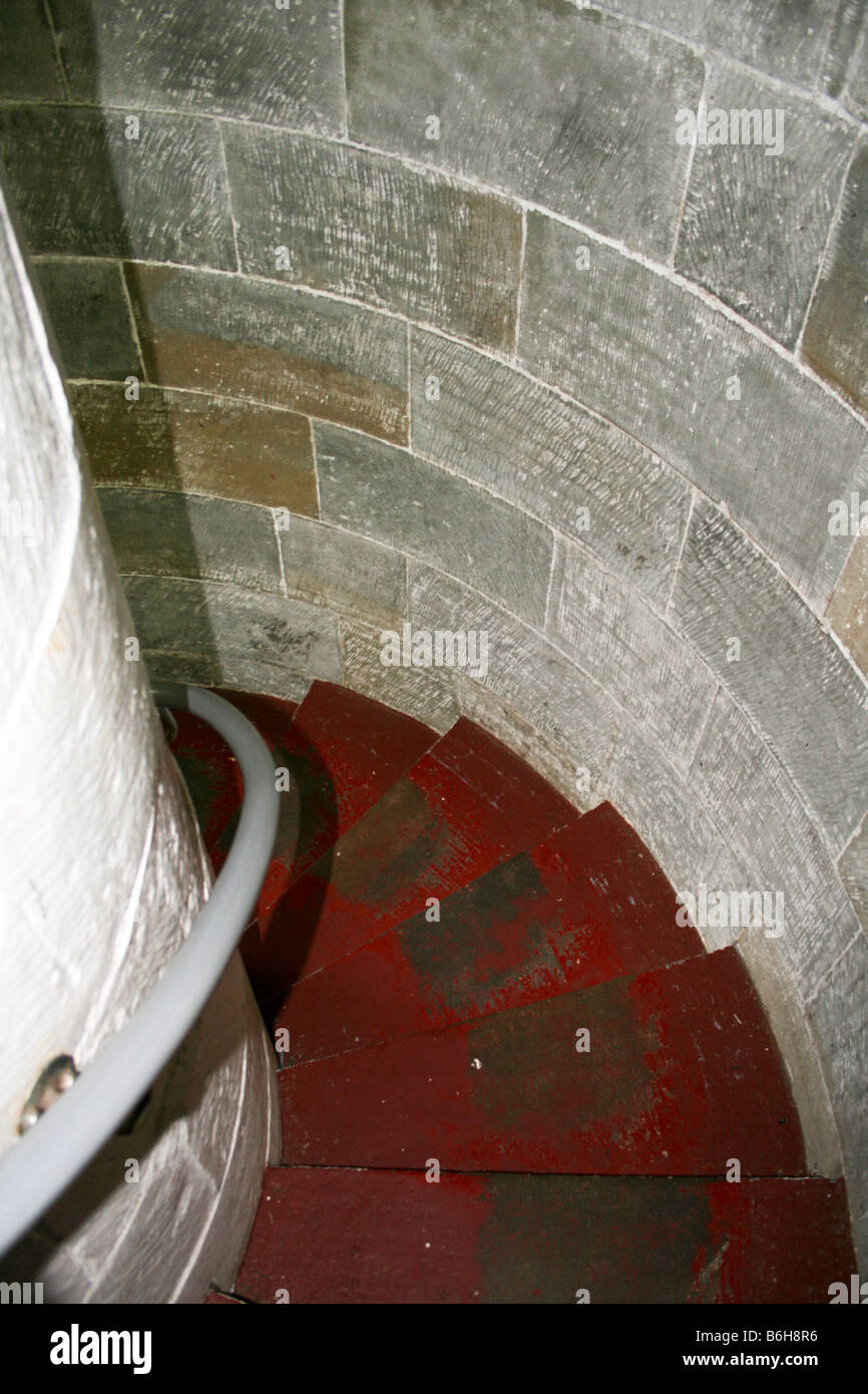 Stairs of a lighthouse Stock Photo - Alamy