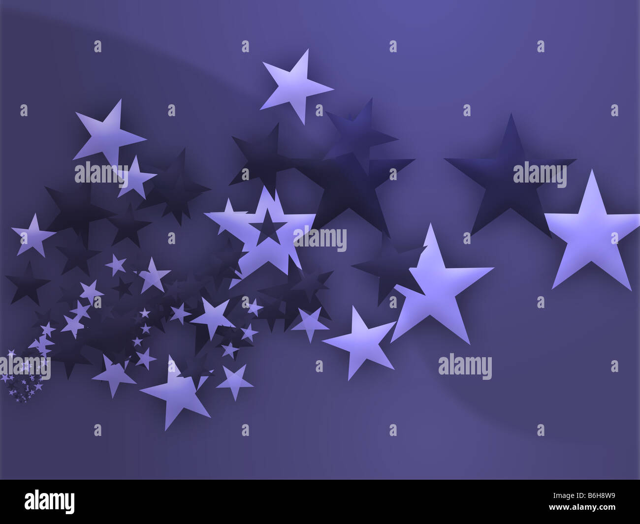 Abstract geometric wallpaper background of flying stars Stock Photo - Alamy