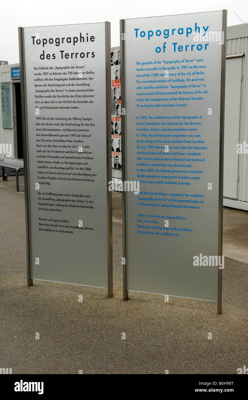 signs topography of terror exhibition and documentation centre ...