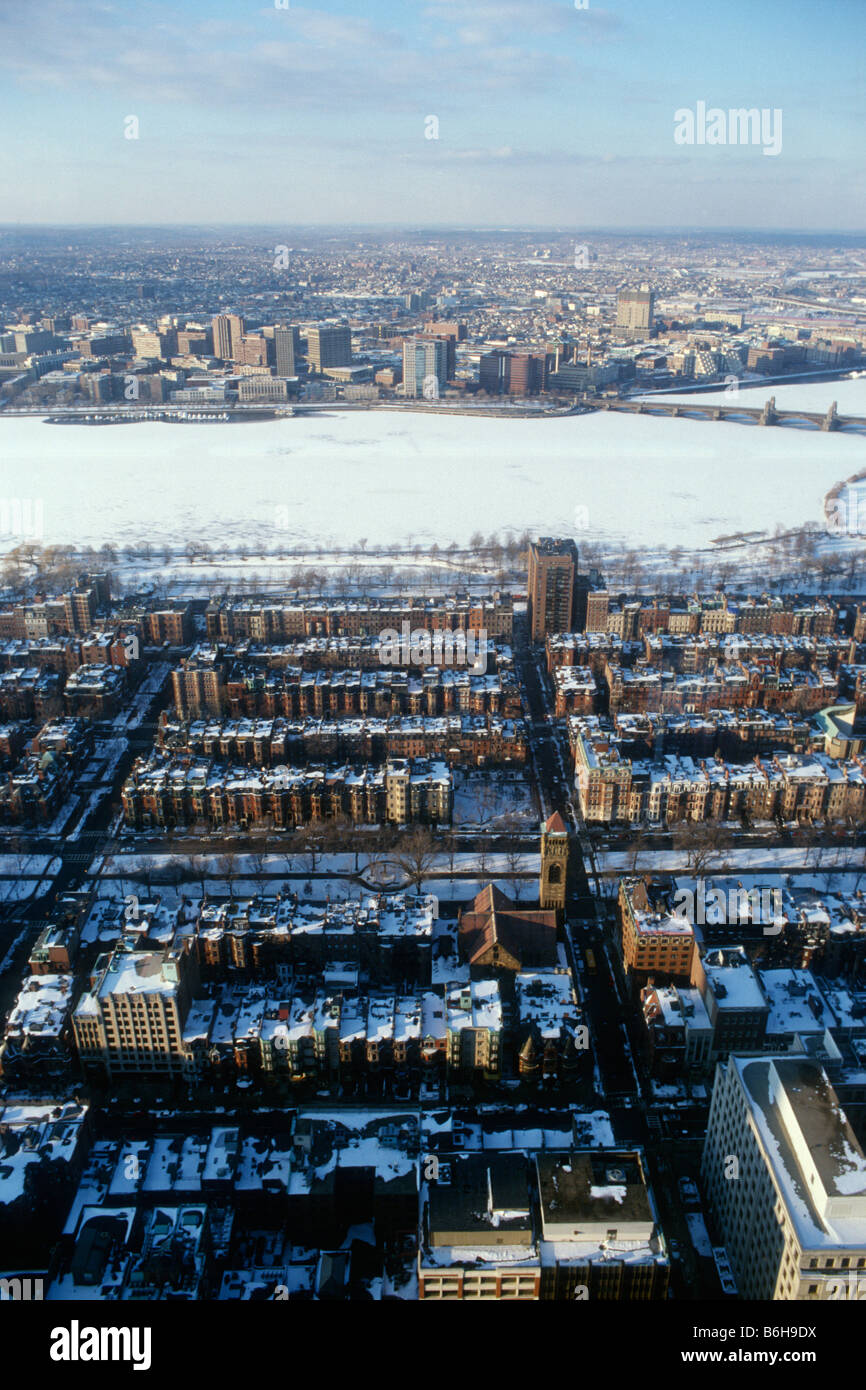 Back bay boston snow hi-res stock photography and images - Alamy
