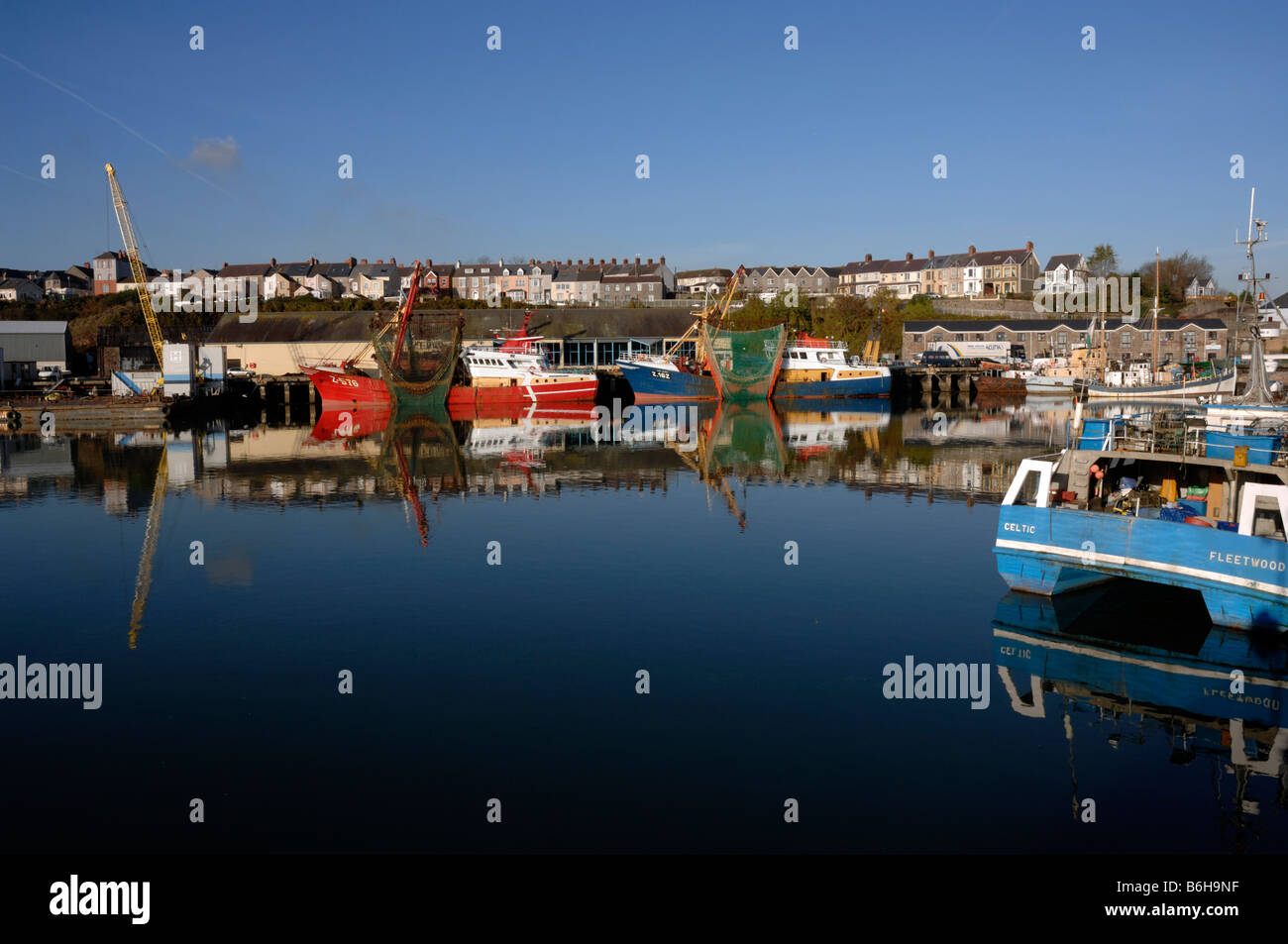 Milford haven docks pembrokeshire wales hi-res stock photography and ...