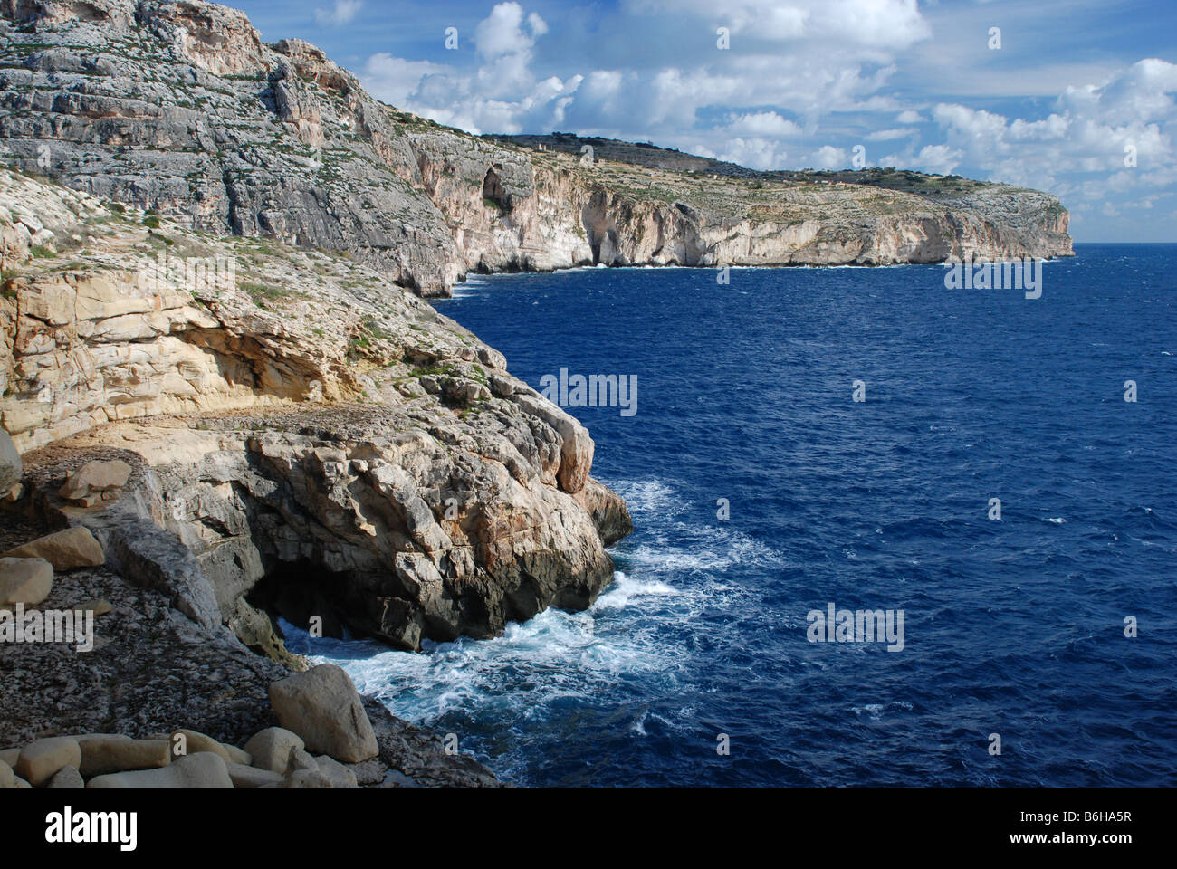 Cliffs of malta hi-res stock photography and images - Alamy