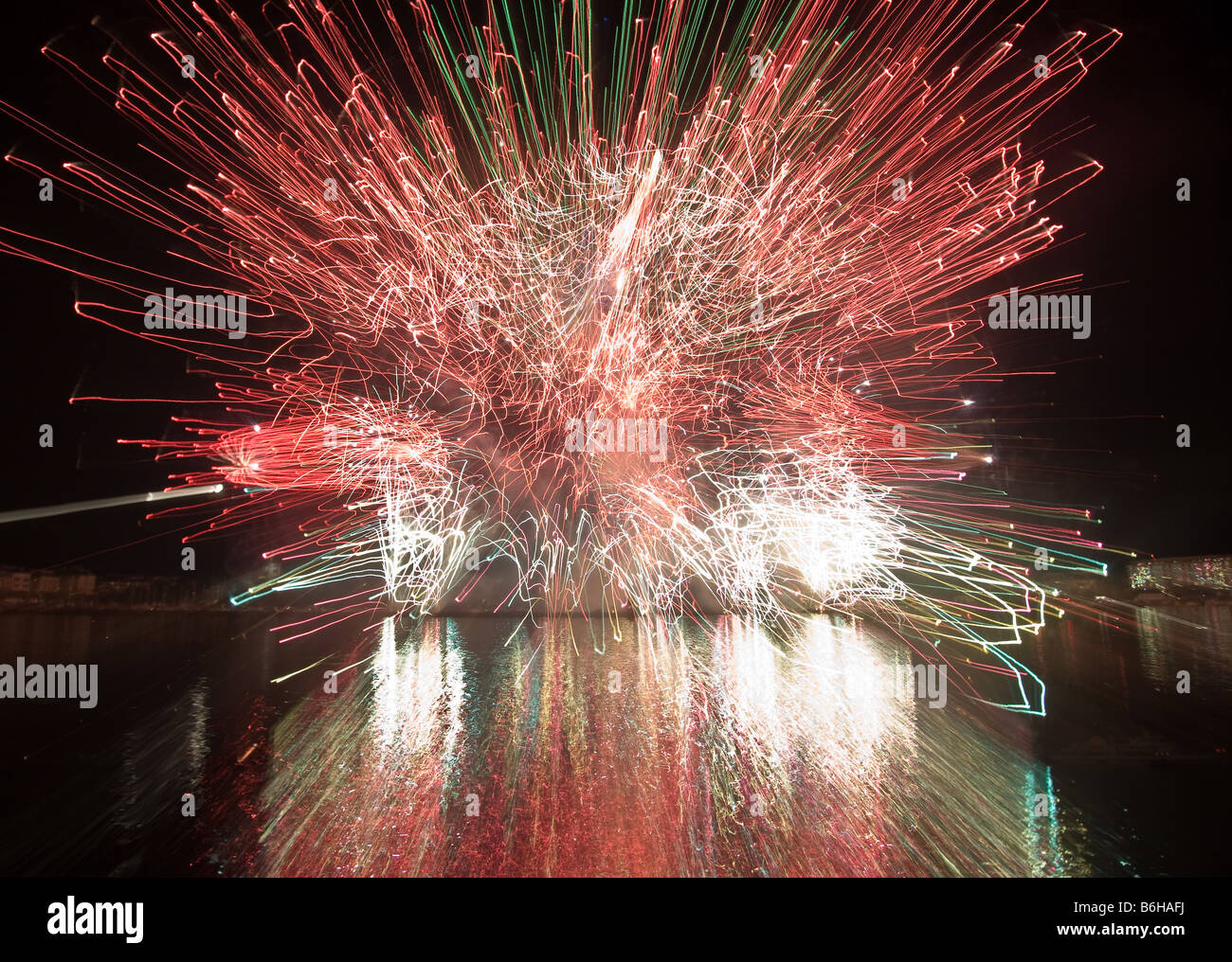 Geneva fireworks #16 Stock Photo - Alamy