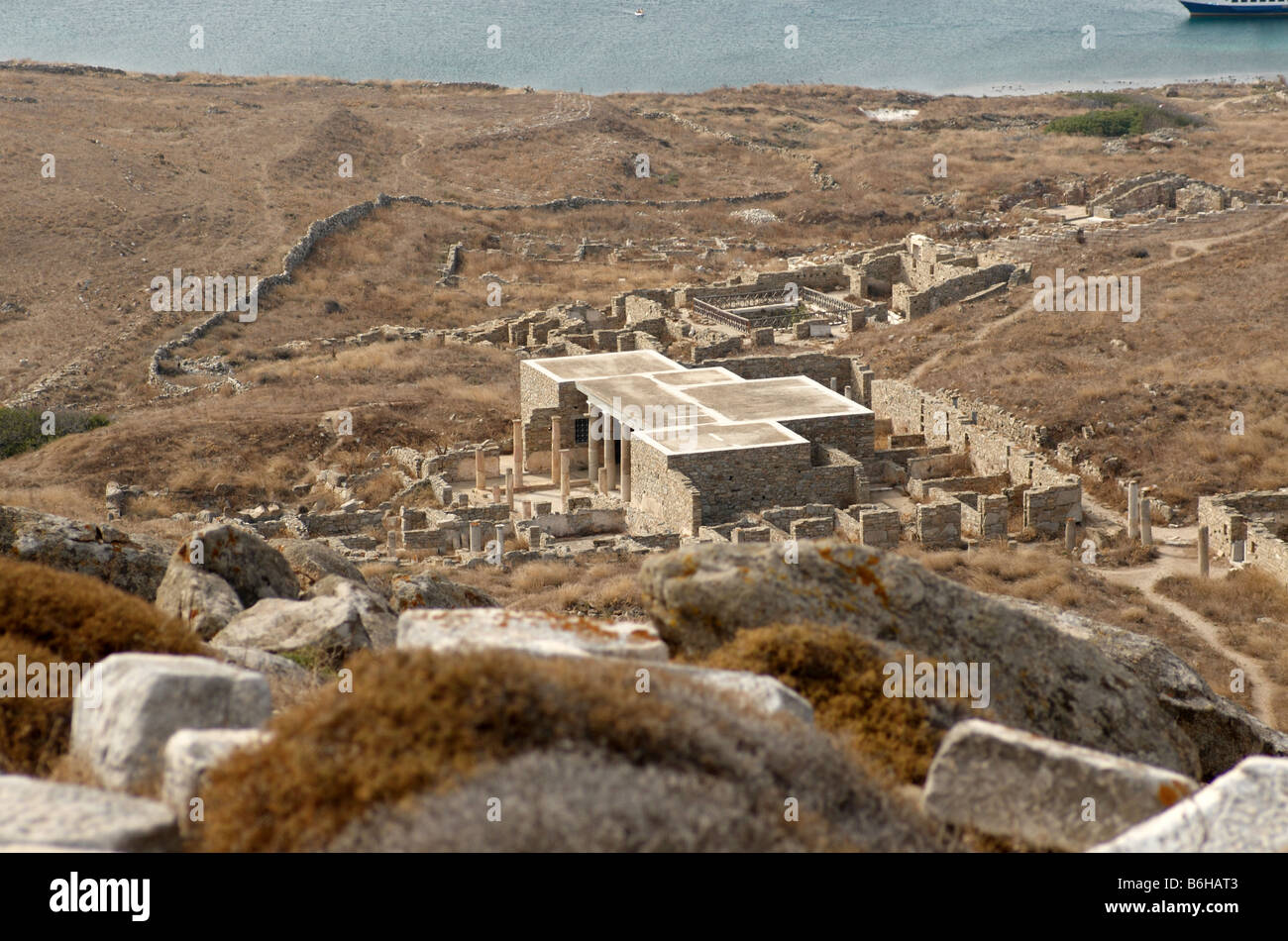 Temple apollo delos hi-res stock photography and images - Alamy