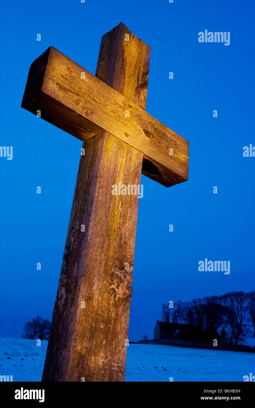 Northumbrian cross hi-res stock photography and images - Alamy
