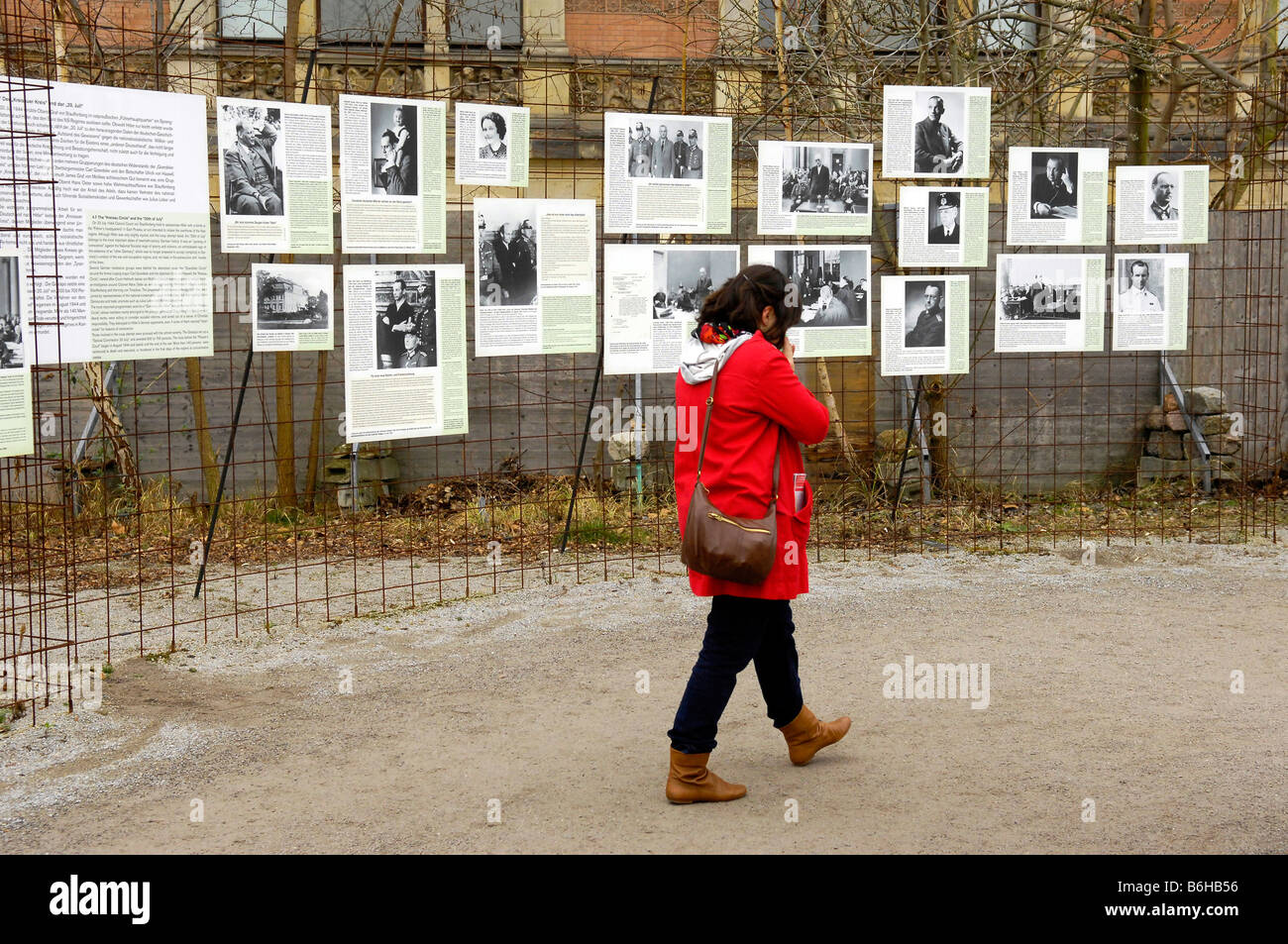 female tourist topography of terror exhibition and documentation centre ...