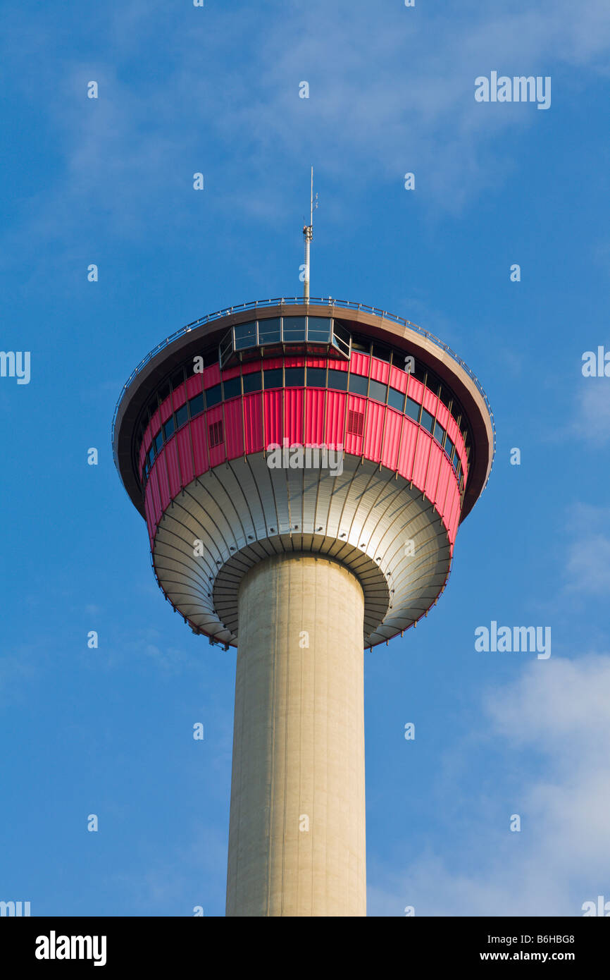 Calgary Tower Alberta Canada Stock Photo - Alamy