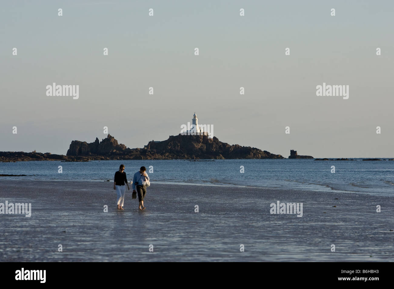 La Corbiere Lighthouse Stock Photo - Alamy