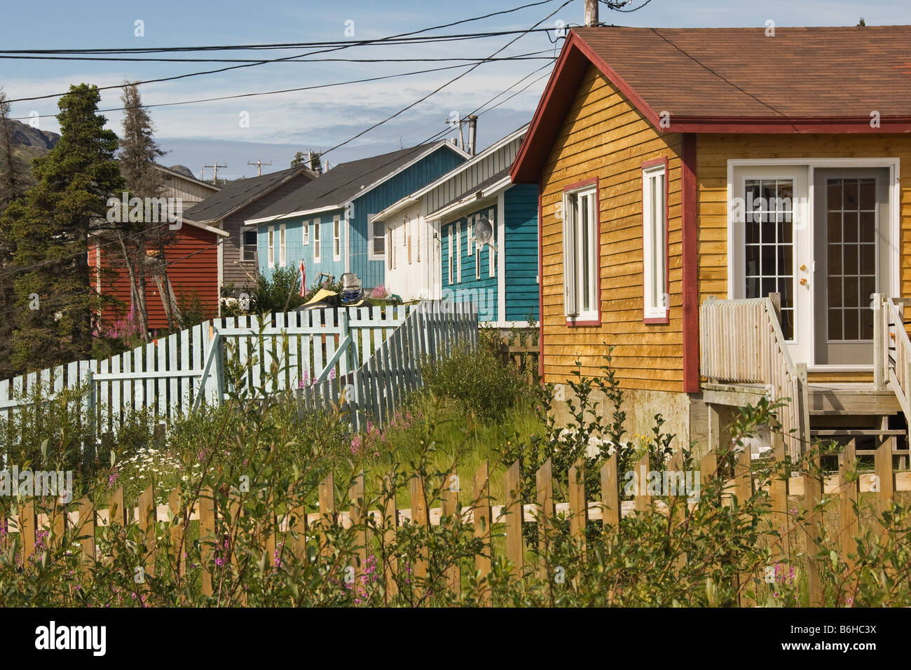 Nain village Labrador, Canada Stock Photo - Alamy