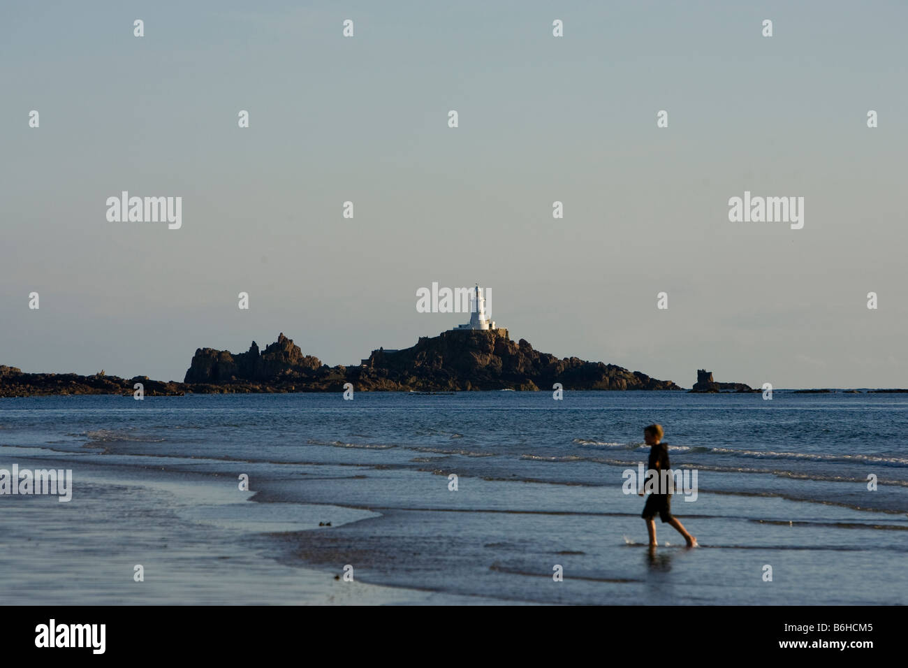 La Corbiere Lighthouse Stock Photo - Alamy