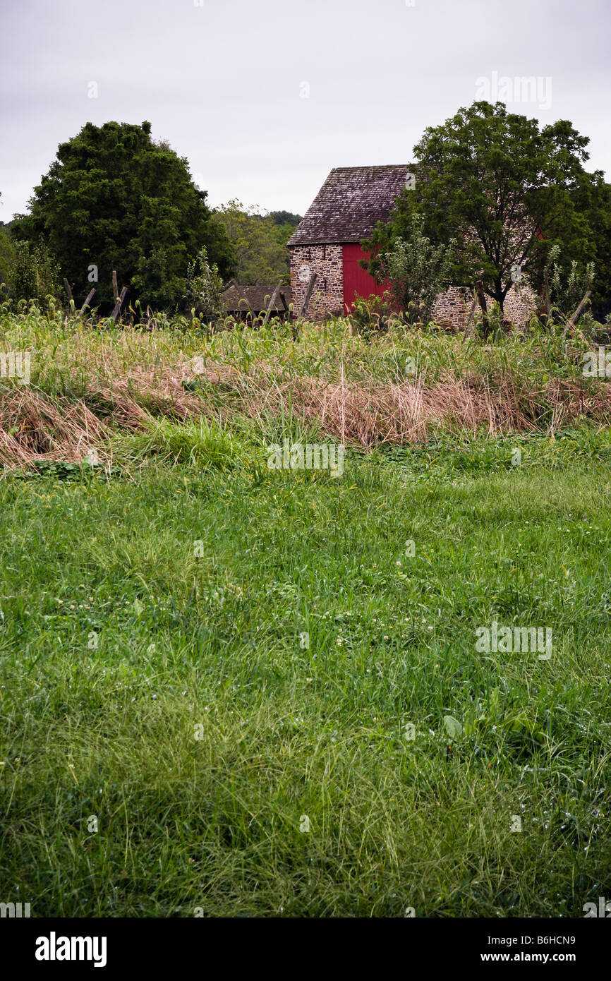 American farm 1700s hi-res stock photography and images - Alamy