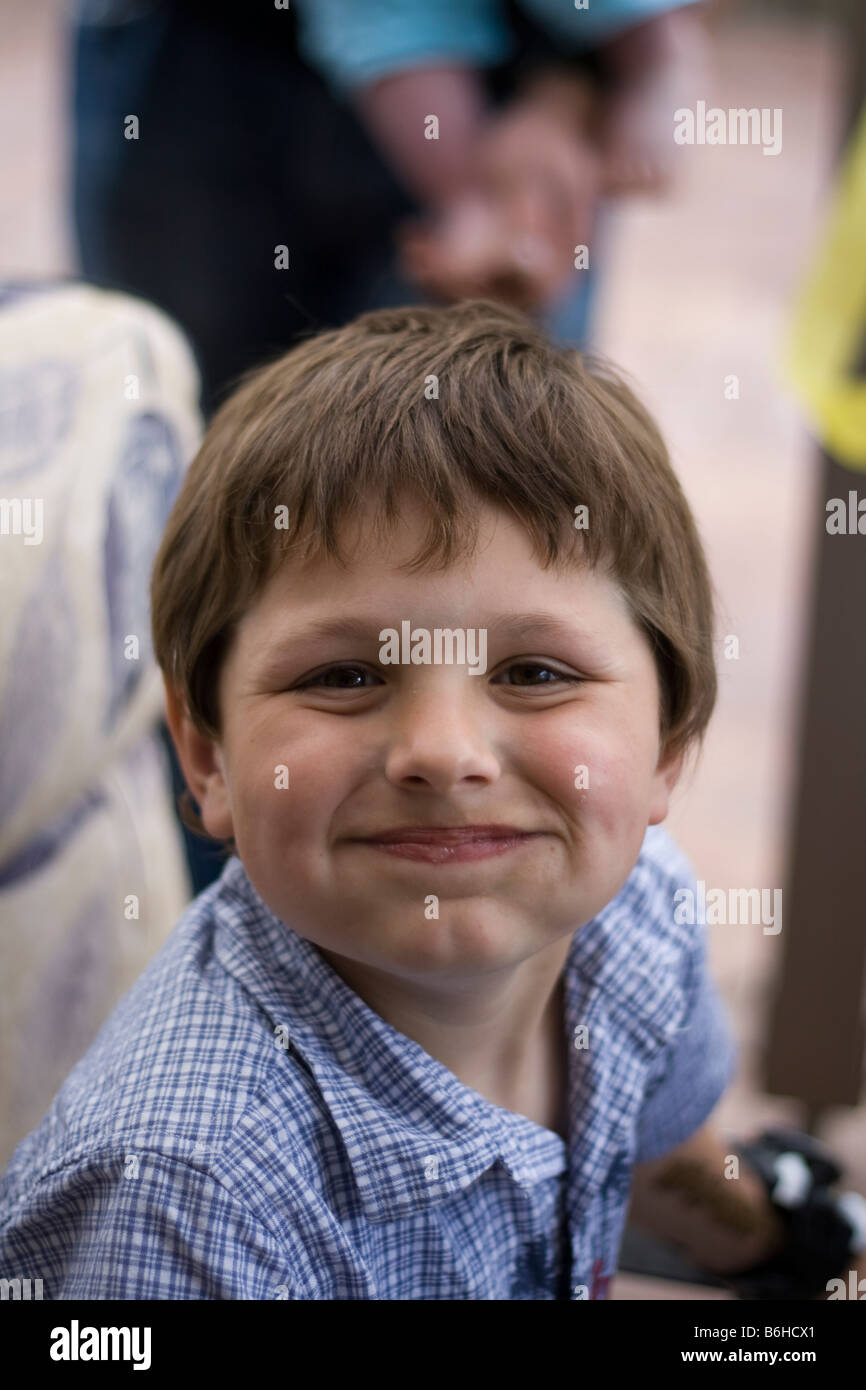 Birthday party boy Stock Photo - Alamy