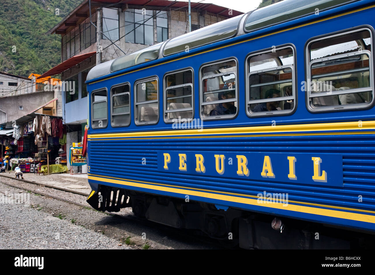 Train railway transport peru cuzco hi-res stock photography and images ...