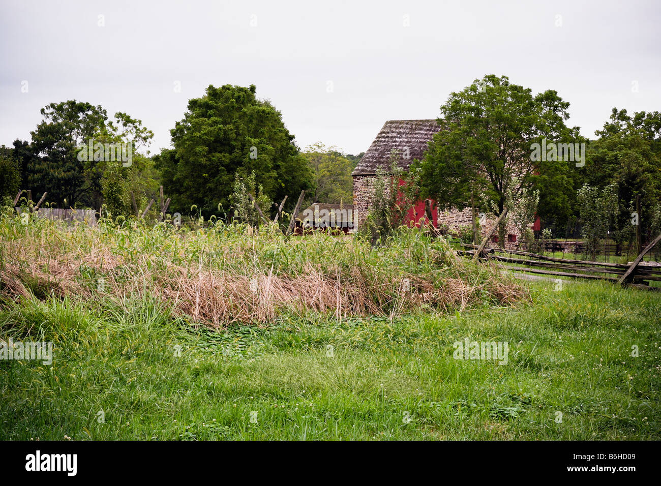 American farm 1700s hi-res stock photography and images - Alamy