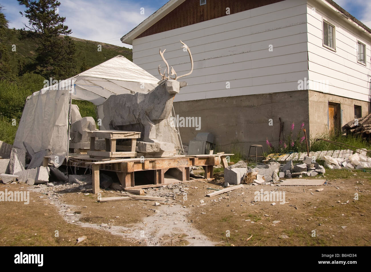 Nain village Labrador, Canada Stock Photo - Alamy