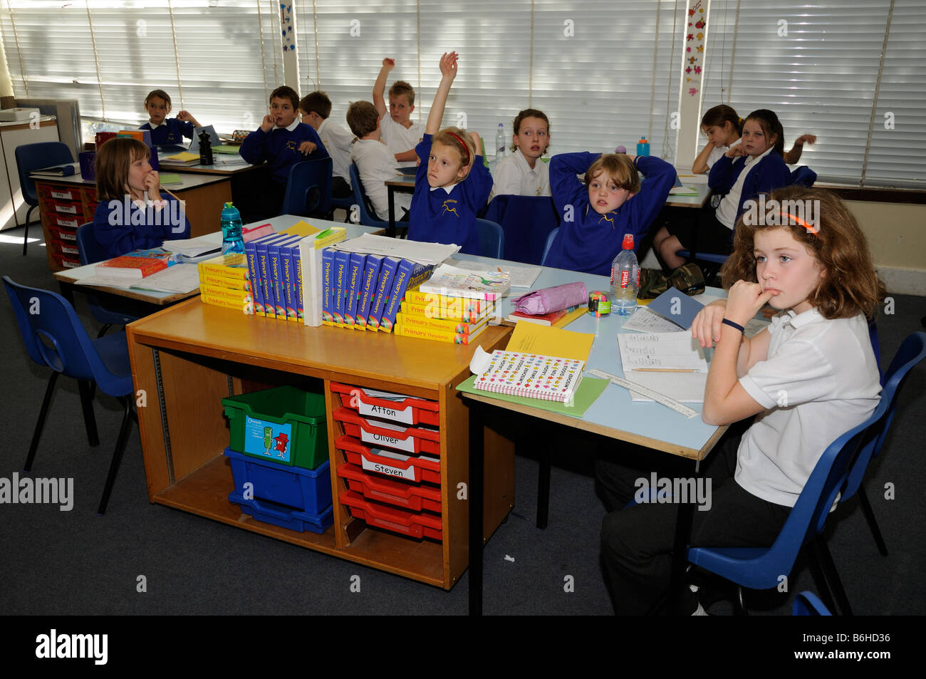 Primary School Classroom Uk High Resolution Stock Photography and ...