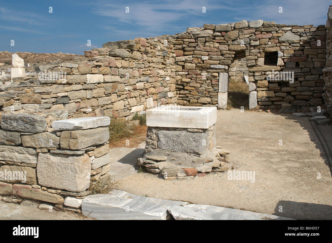 The island of Delos is one of the most important mythological ...