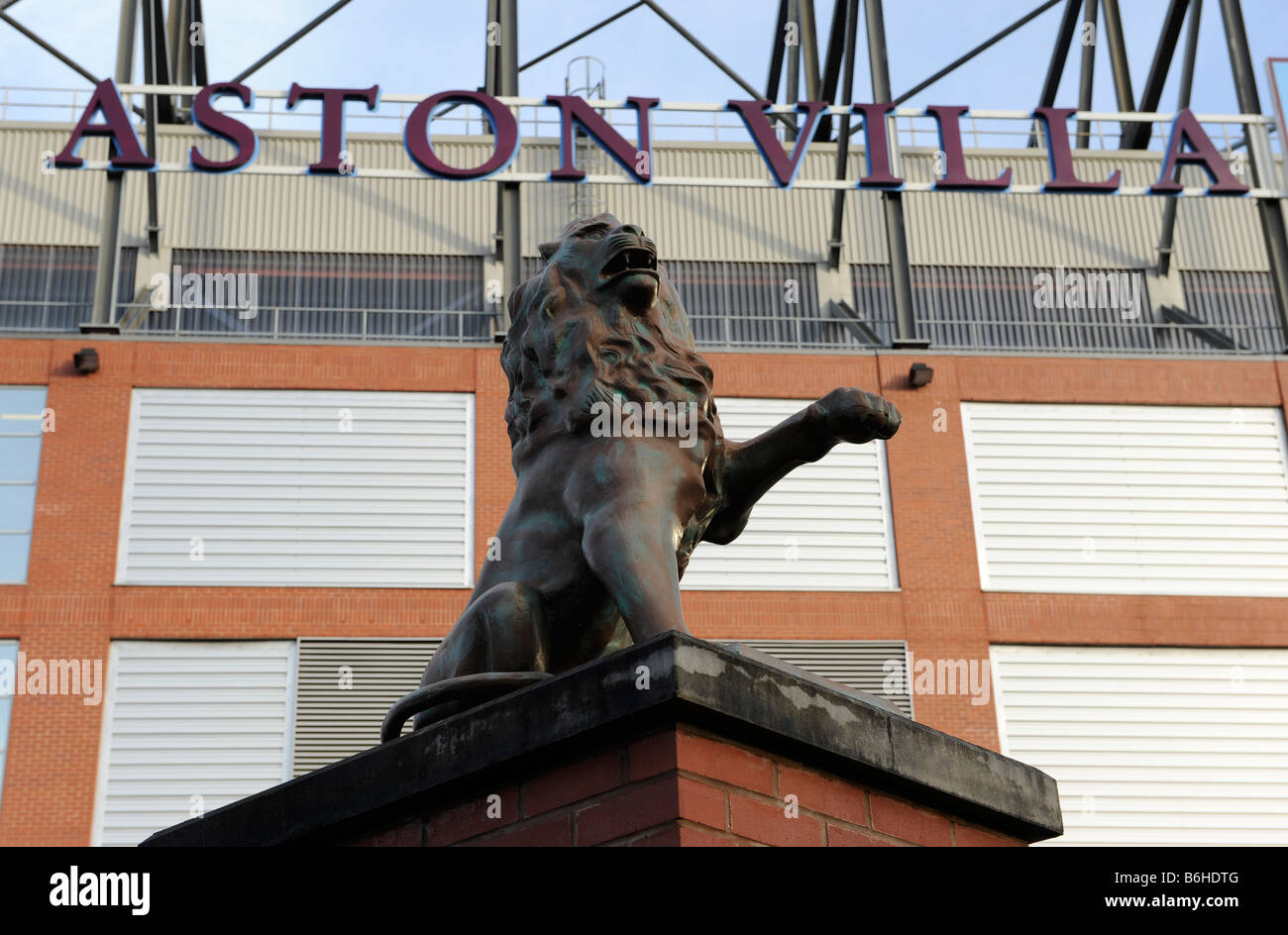 Home of aston villa the trinity road stand hi-res stock photography and ...