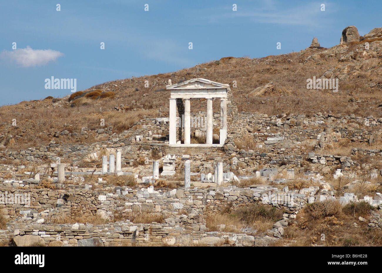 The island of Delos is one of the most important mythological ...