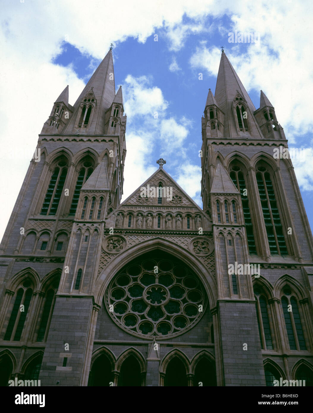 Truro cathedral towers hi-res stock photography and images - Alamy