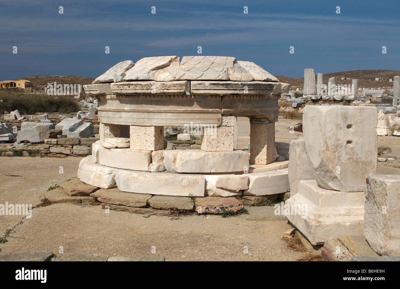 The island of Delos is one of the most important mythological ...
