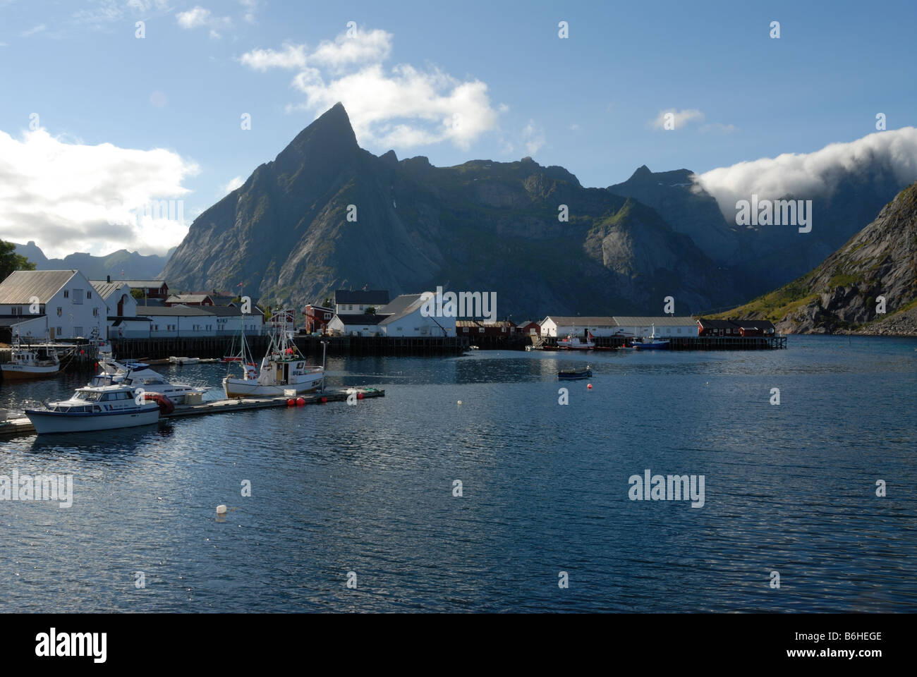 View of Hamnoy on the Lofoten Islands Stock Photo - Alamy