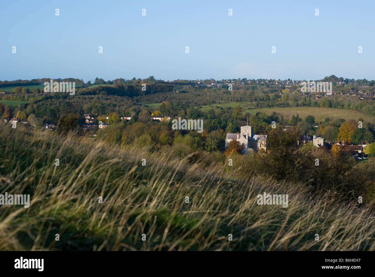Winchester st catherines hill hi-res stock photography and images - Alamy