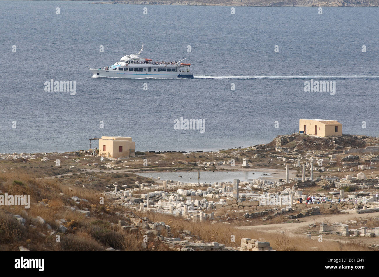 The island of Delos is one of the most important mythological ...