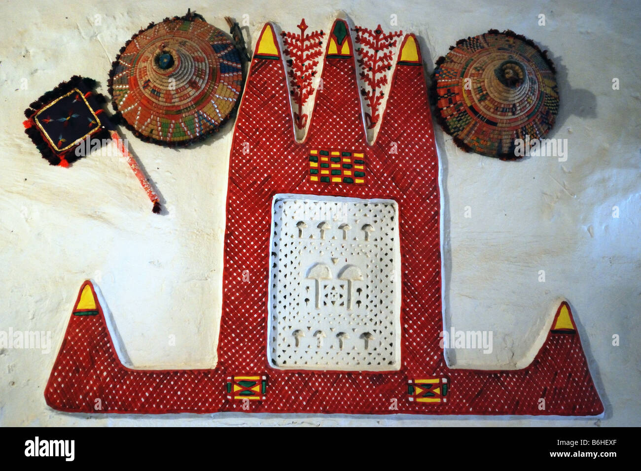 Interior decoration in Ghadames Stock Photo - Alamy
