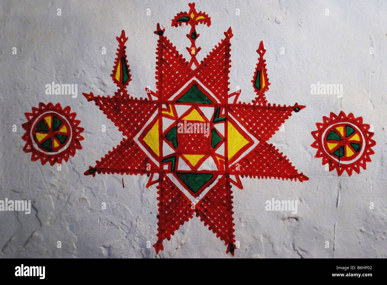 Interior decoration in Ghadames Stock Photo - Alamy