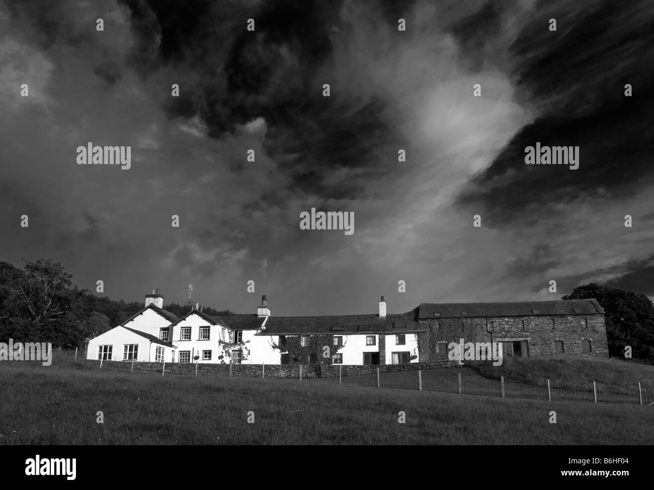 Bank Ground Fam by Coniston Water Stock Photo - Alamy