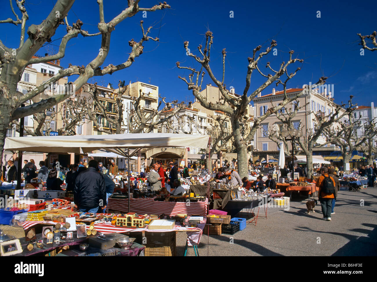 Cannes france market hi-res stock photography and images - Alamy