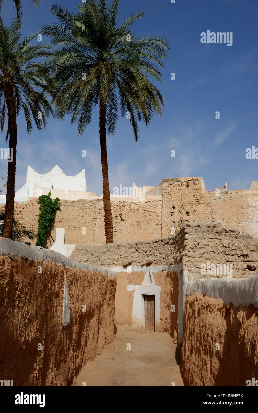 Street in Ghadames Stock Photo - Alamy