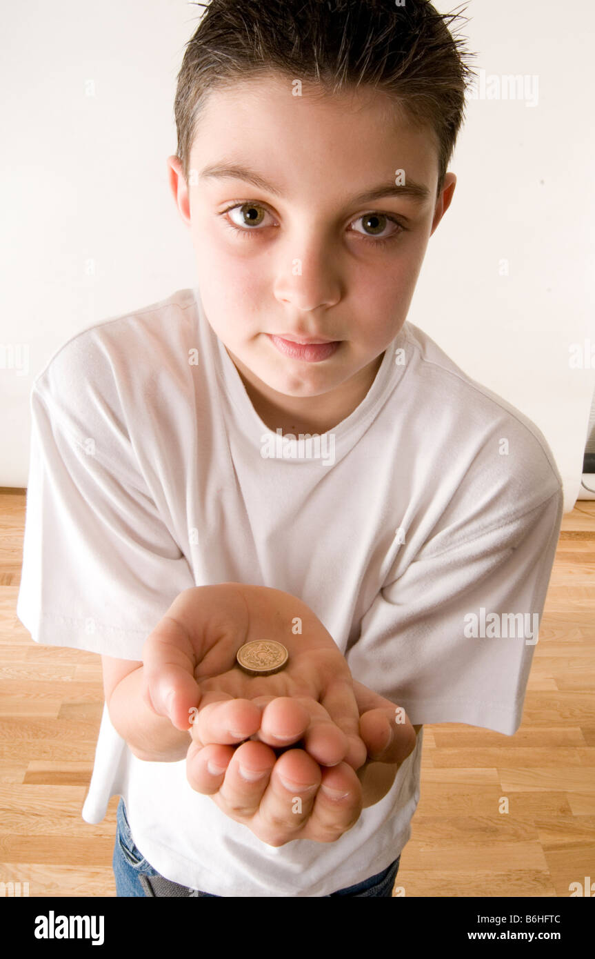 pocket money spending cash child kid boy kids one pound beg asking for ...