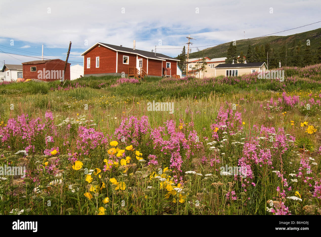 Nain village Labrador, Canada Stock Photo - Alamy