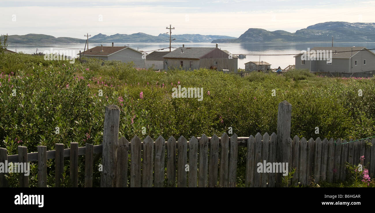 Nain village Labrador, Canada Stock Photo - Alamy