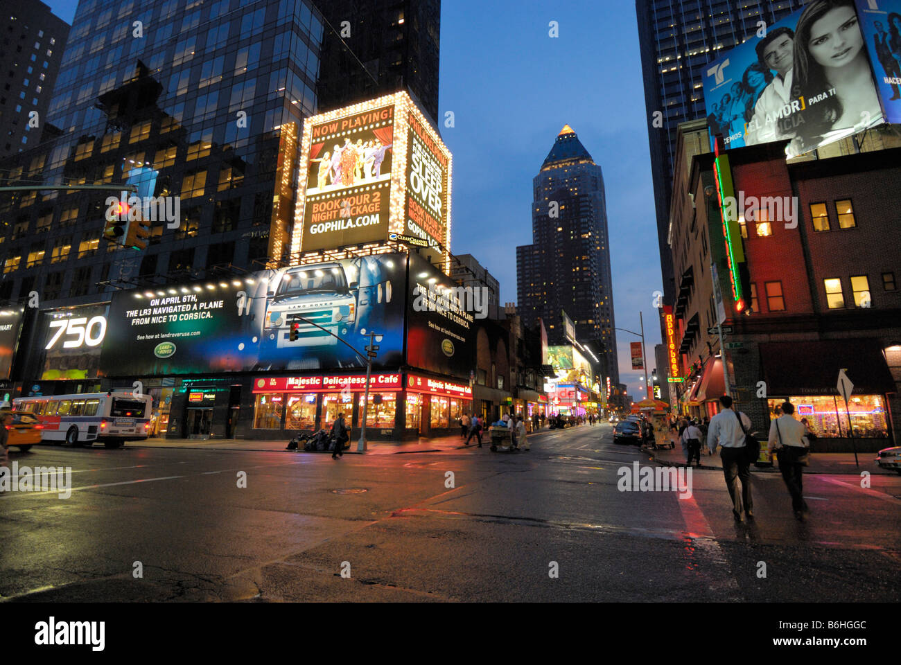Seventh Avenue in New York City, U.S.A Stock Photo - Alamy