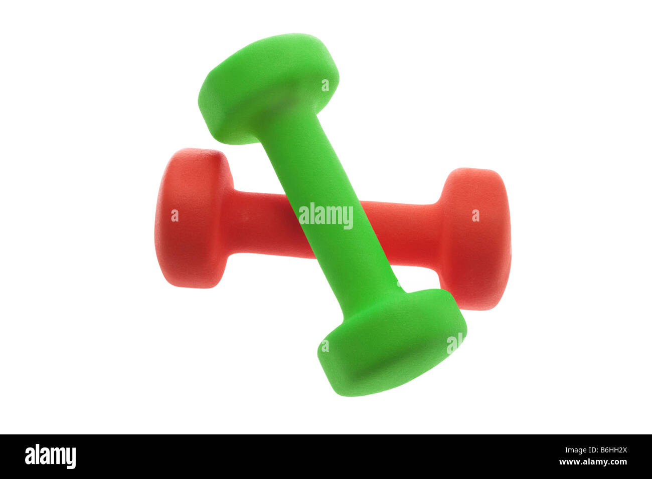 Dumb bells cut out hi-res stock photography and images - Alamy