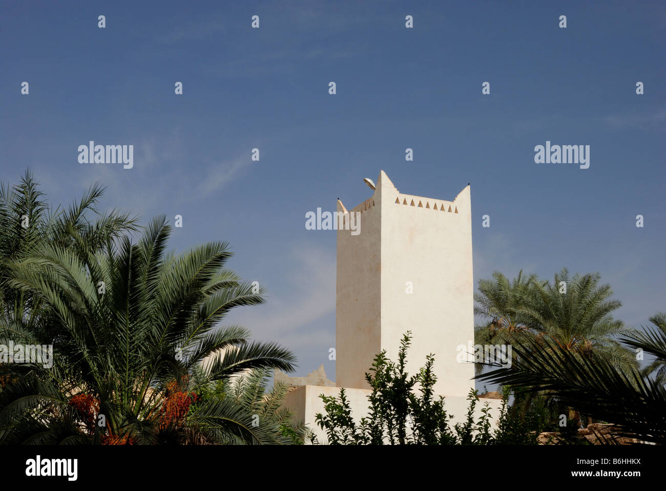 Minaret in Ghadames Stock Photo - Alamy