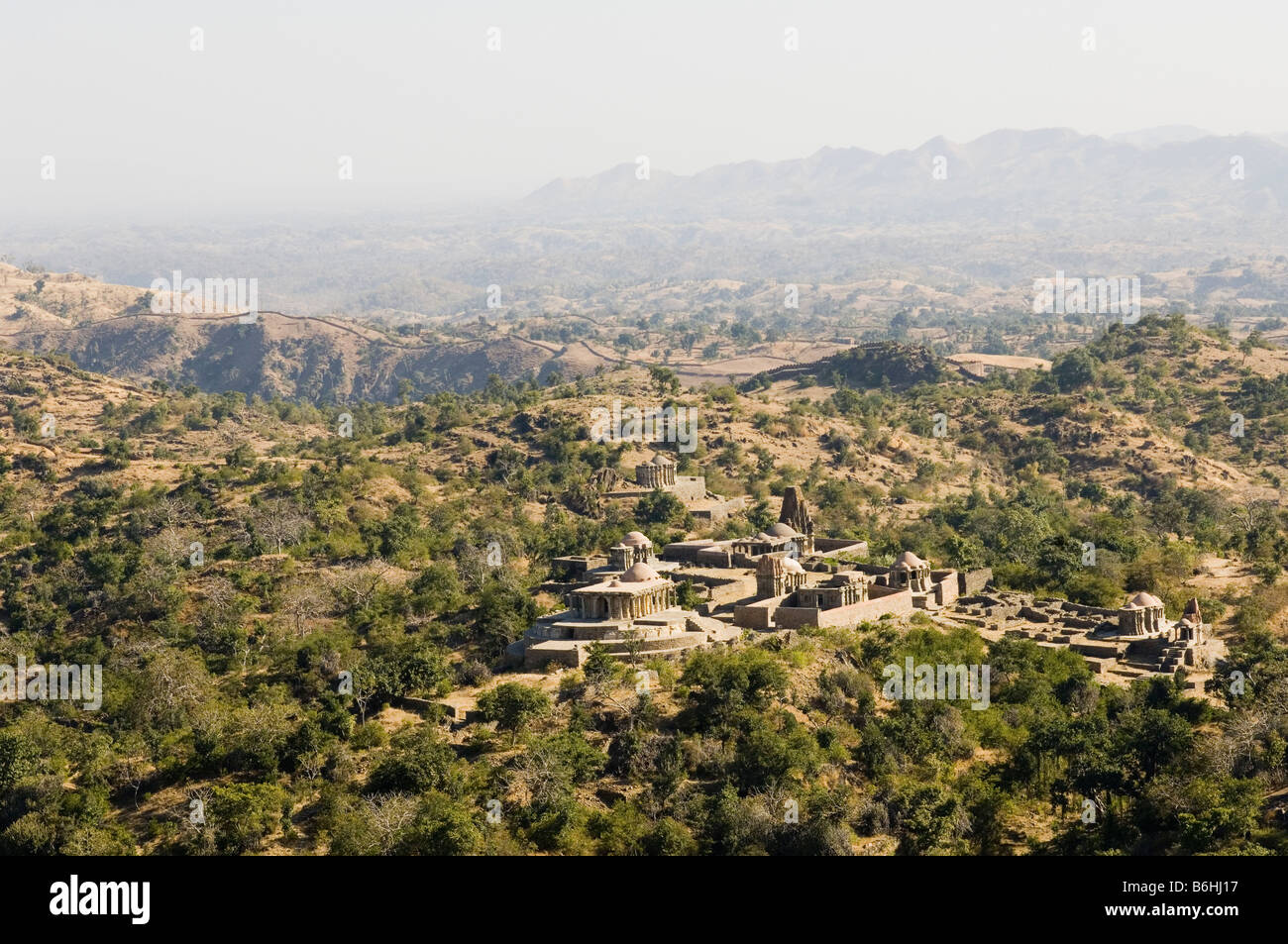 Aerial view fort kumbhalgarh fort hi-res stock photography and images ...