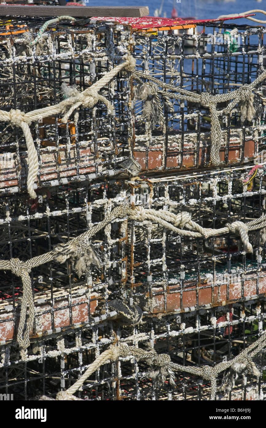 Modern lobster pots hi-res stock photography and images - Alamy