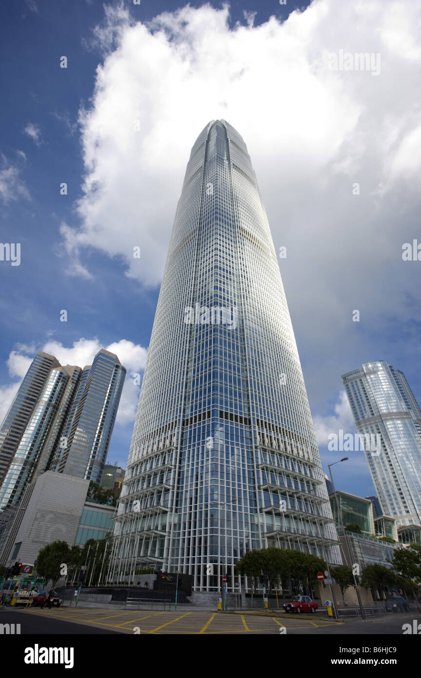 The IFC International Finance Centre in Central Hong Kong Stock Photo ...