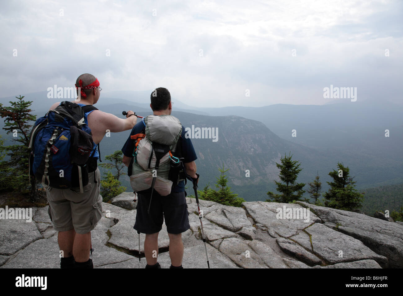 Appalachian Trail in the White Mountains New Hampshire USA Stock Photo ...