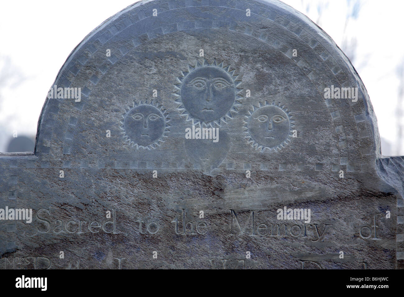 Rockingham meeting house cemetery hi-res stock photography and images ...