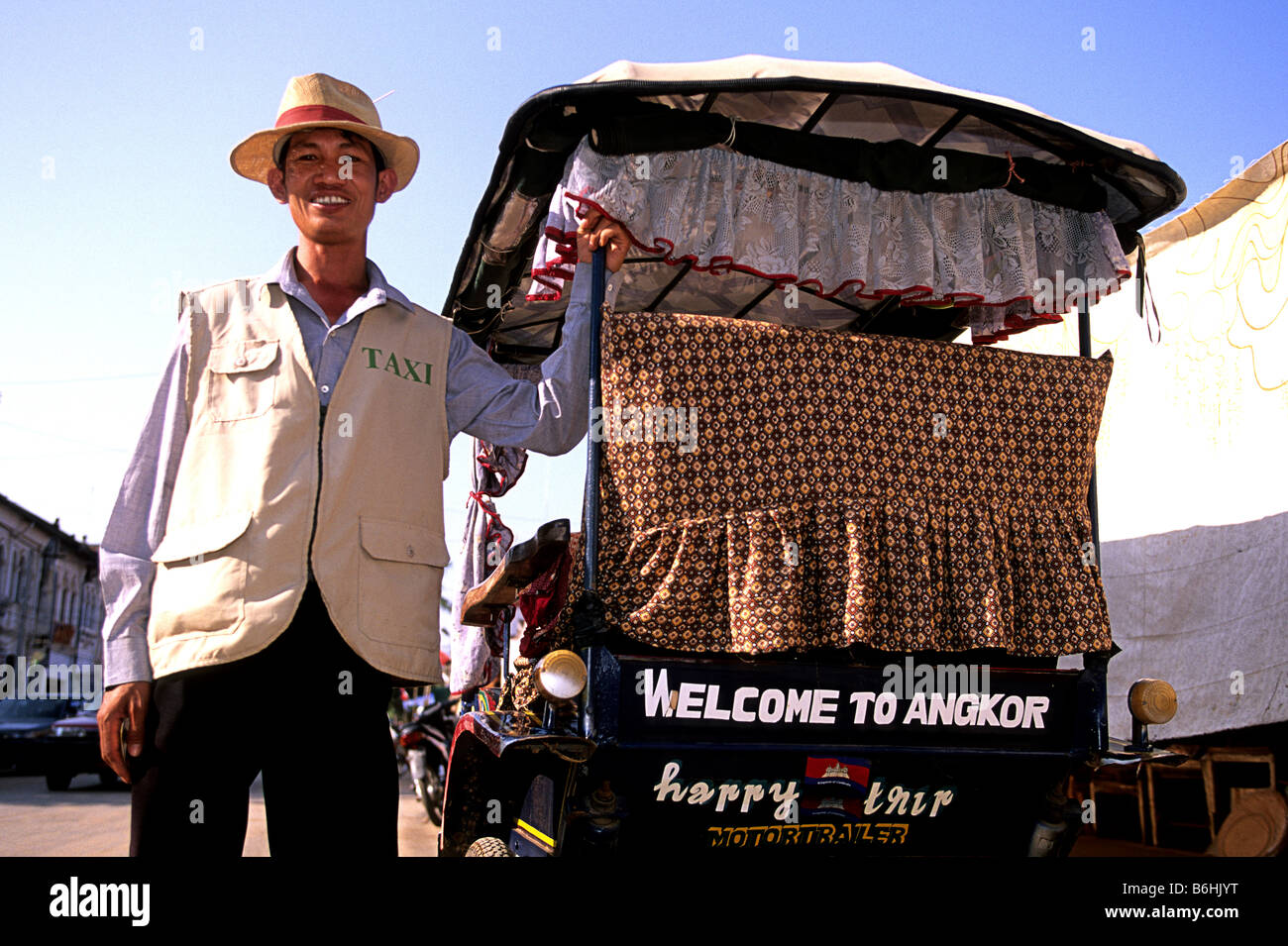 Moto driver on streets tourist hi-res stock photography and images - Alamy